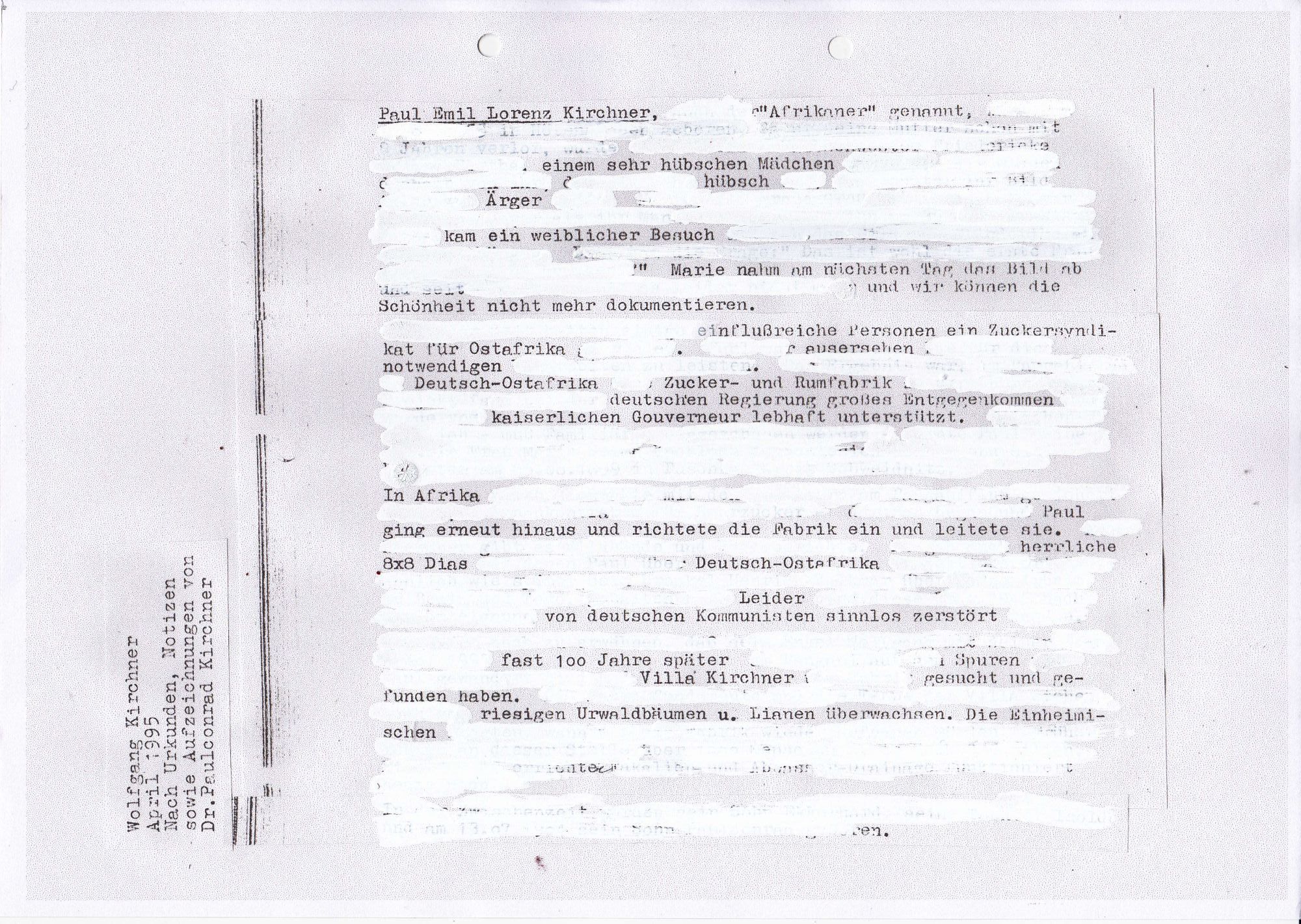 Die Herkunft der Kirchner – Marie Kirchner